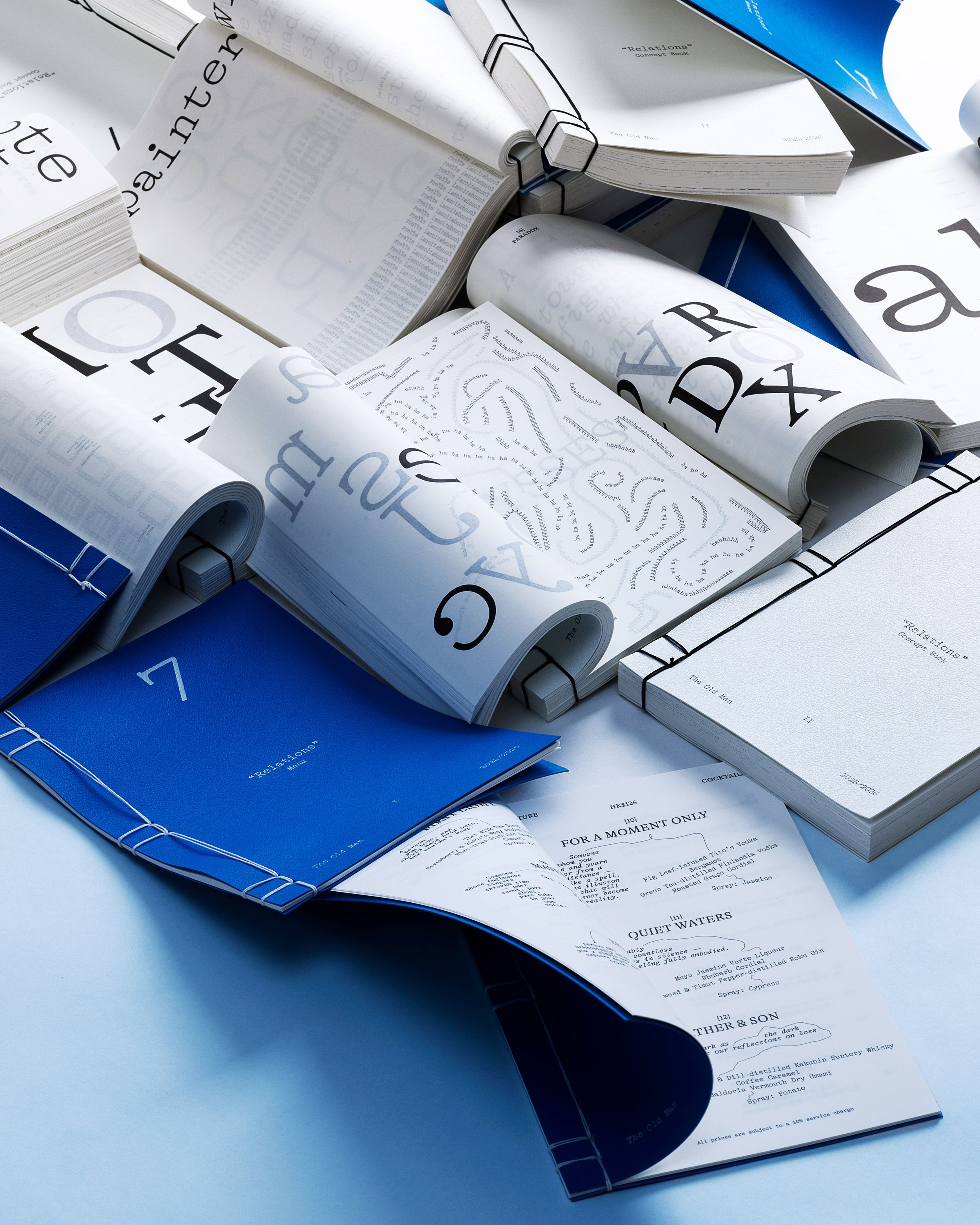 The Old Man menu no.7 — .Oddity Studio — practicing design as ...